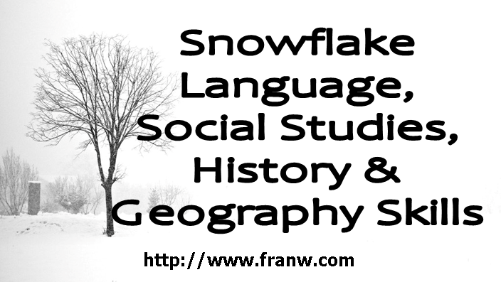 Snowflake Language, Social Studies, History and Geography Skills ...