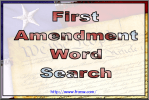 First Amendment Word Search – FranW.com