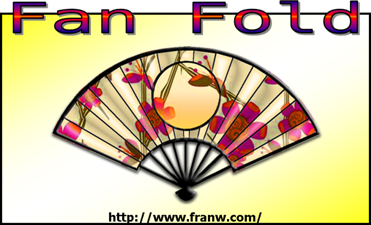 Make Paper Fans and Use the Fan Fold in Fun Ways – FranW.com