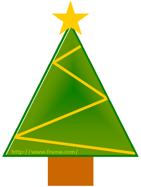 Triangle Christmas Tree Craft & Fun Ways To Use Them – FranW.com