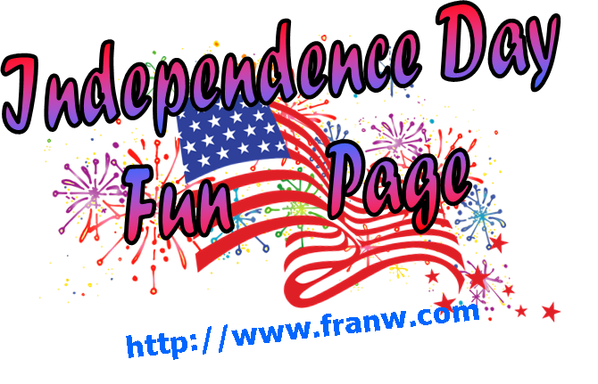 Independence Day Fun Page – FranW.com
